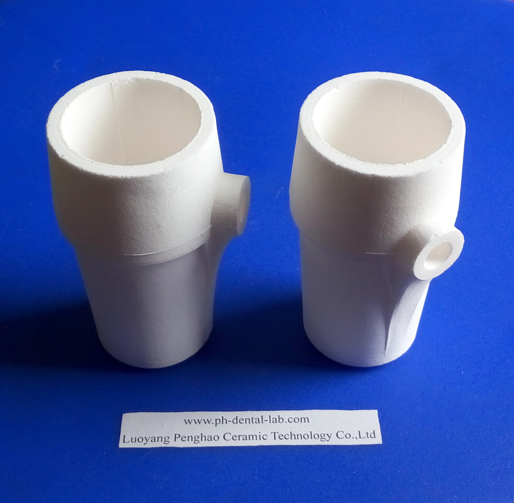 PH-6( Bego Type )Dental Lab Ceramic Crucibles For Dental Casting Equipment.
