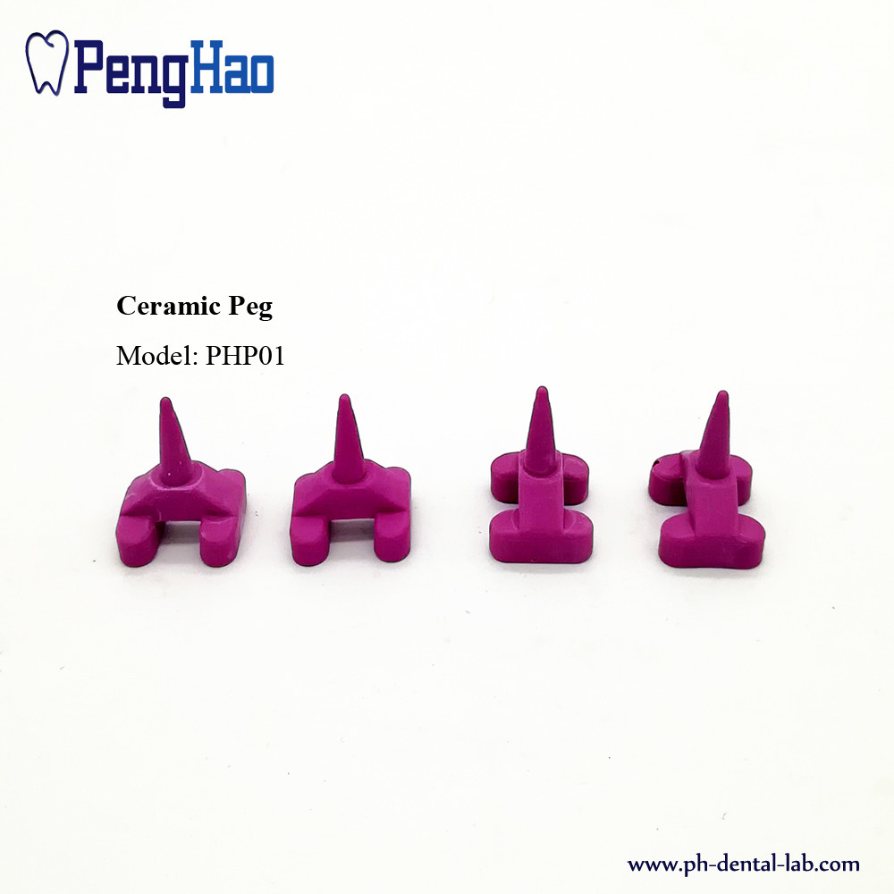 Ceramic Peg / Single Pointed Teeth Burning Rack ( Conical Shape)