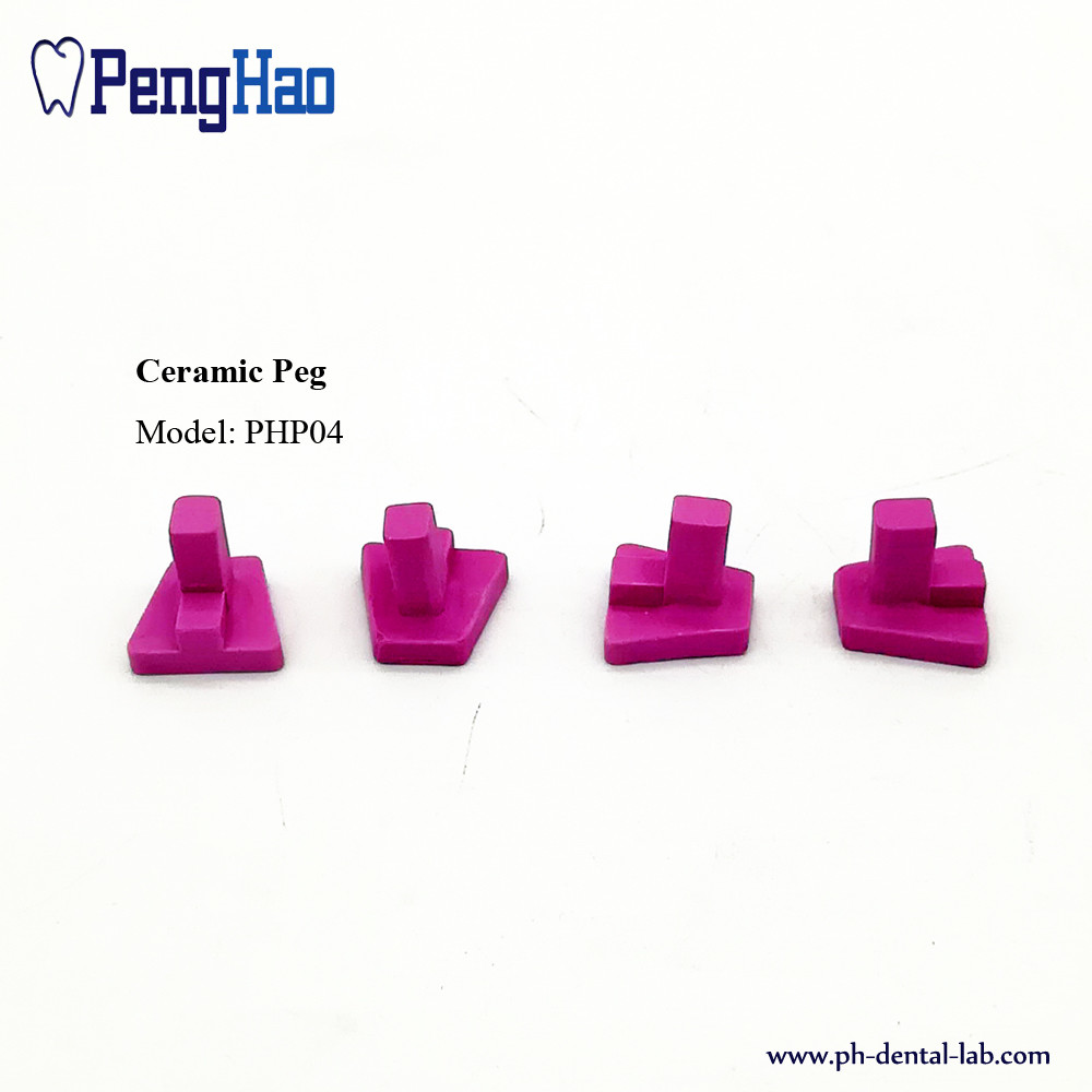Ceramic Peg / Single Pointed Teeth Burning Rack( Flat shape)