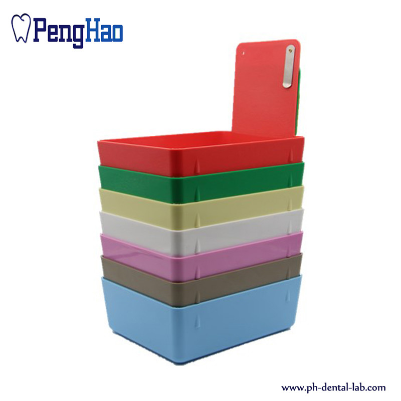Made in China dental plastic work pans box for teeth models in lab