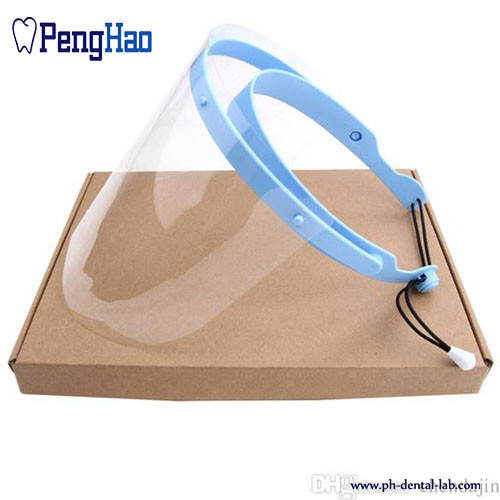 High quality detachable dental protective face shield/visor shield